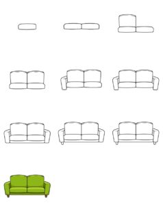 How to Draw a Sofa: Step-by-Step Guide for Beginners
