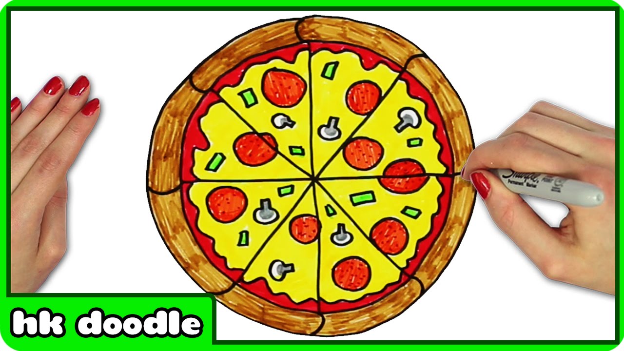 How to Draw a Pizza: Step-by-Step Guide for Beginners