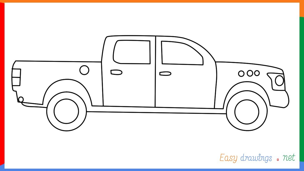 How to Draw a Truck: Step-by-Step Guide for Beginners