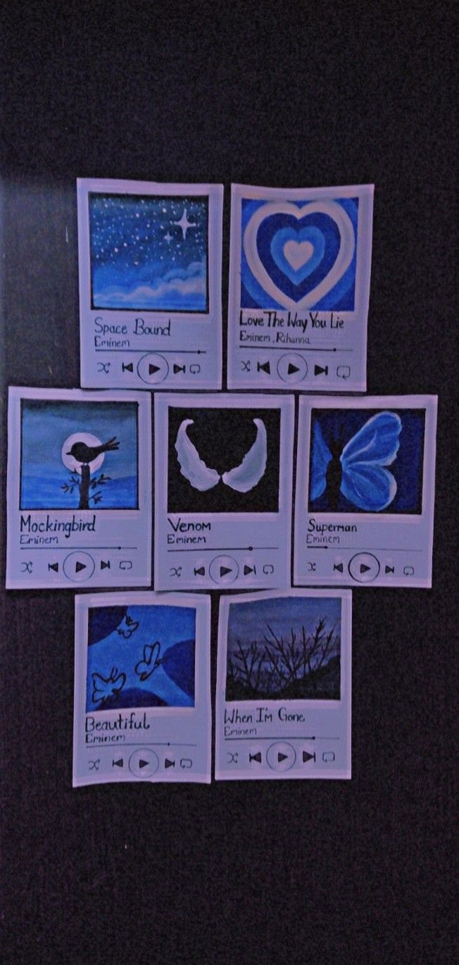 Polaroid Painting Ideas Spotify Drawing Aesthetic 2026